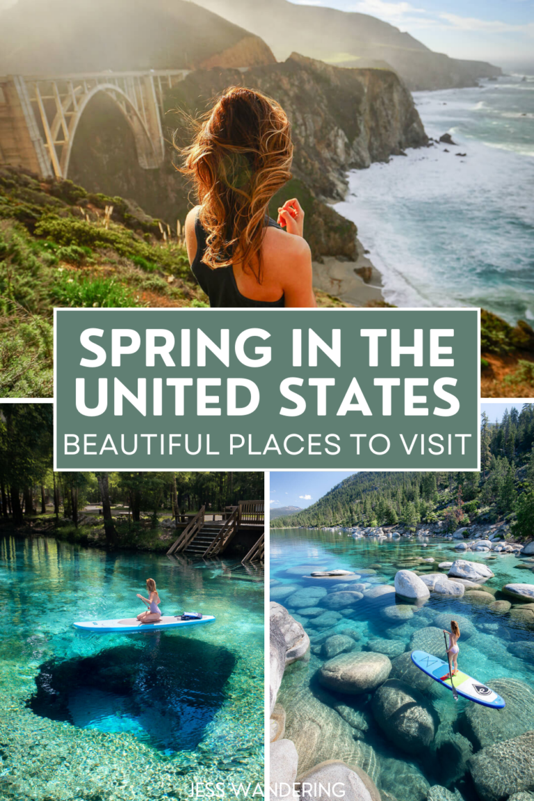 Beautiful Places to Visit in Spring in The United States - Jess Wandering